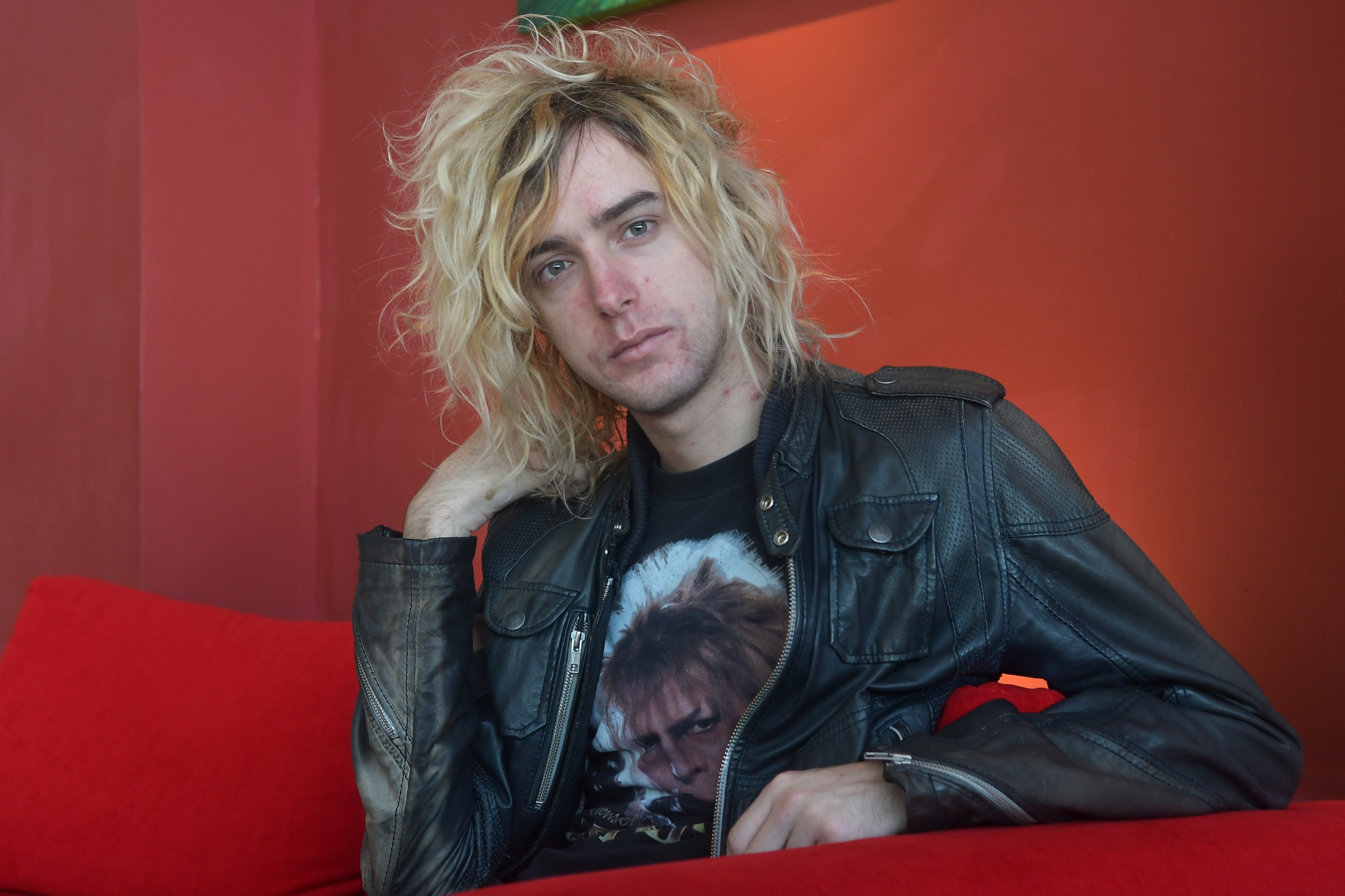 Gustavo Cerati Joven Pelo