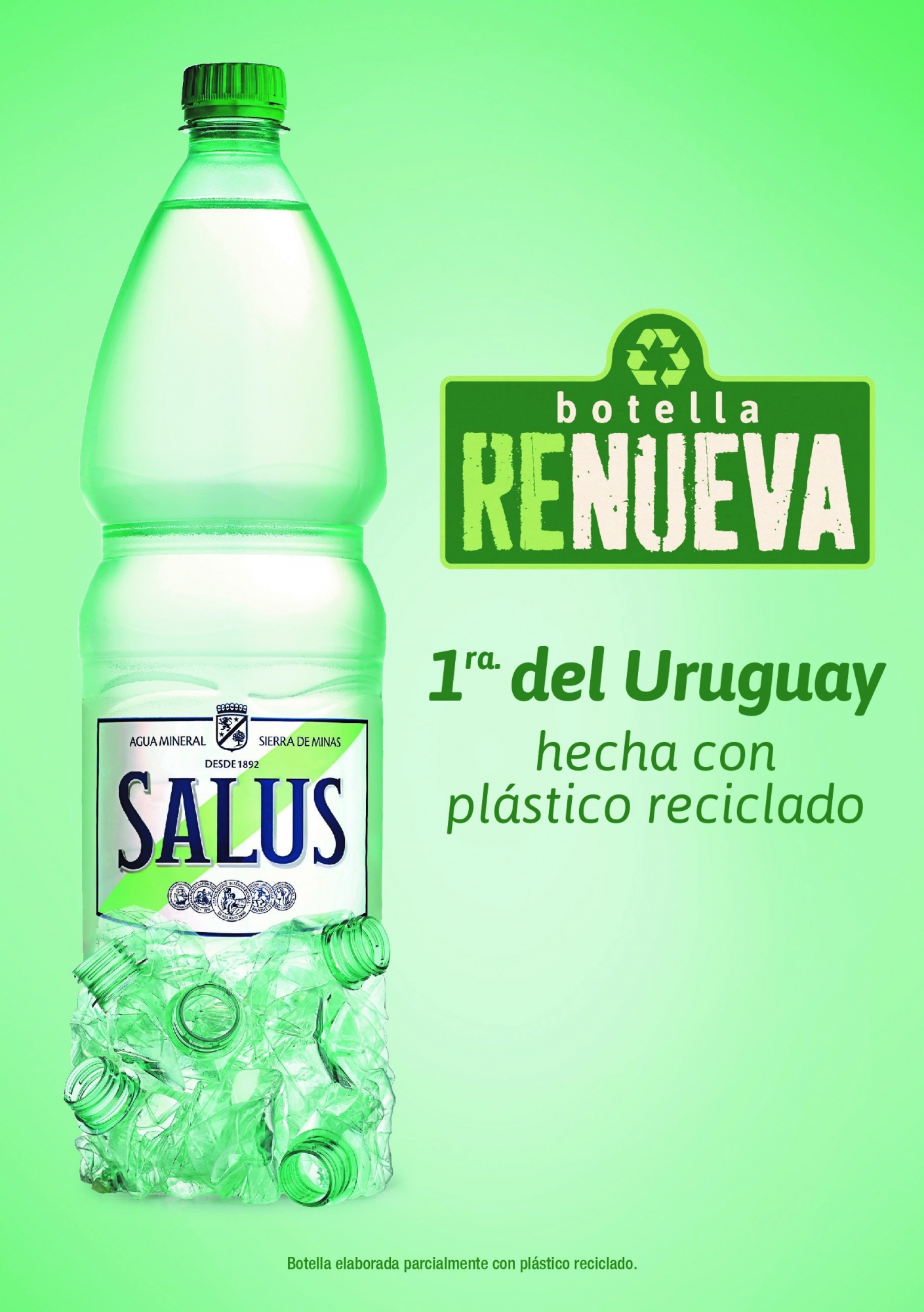 Salus presenta Renueva, la primer botella de material reciclado - EL ...