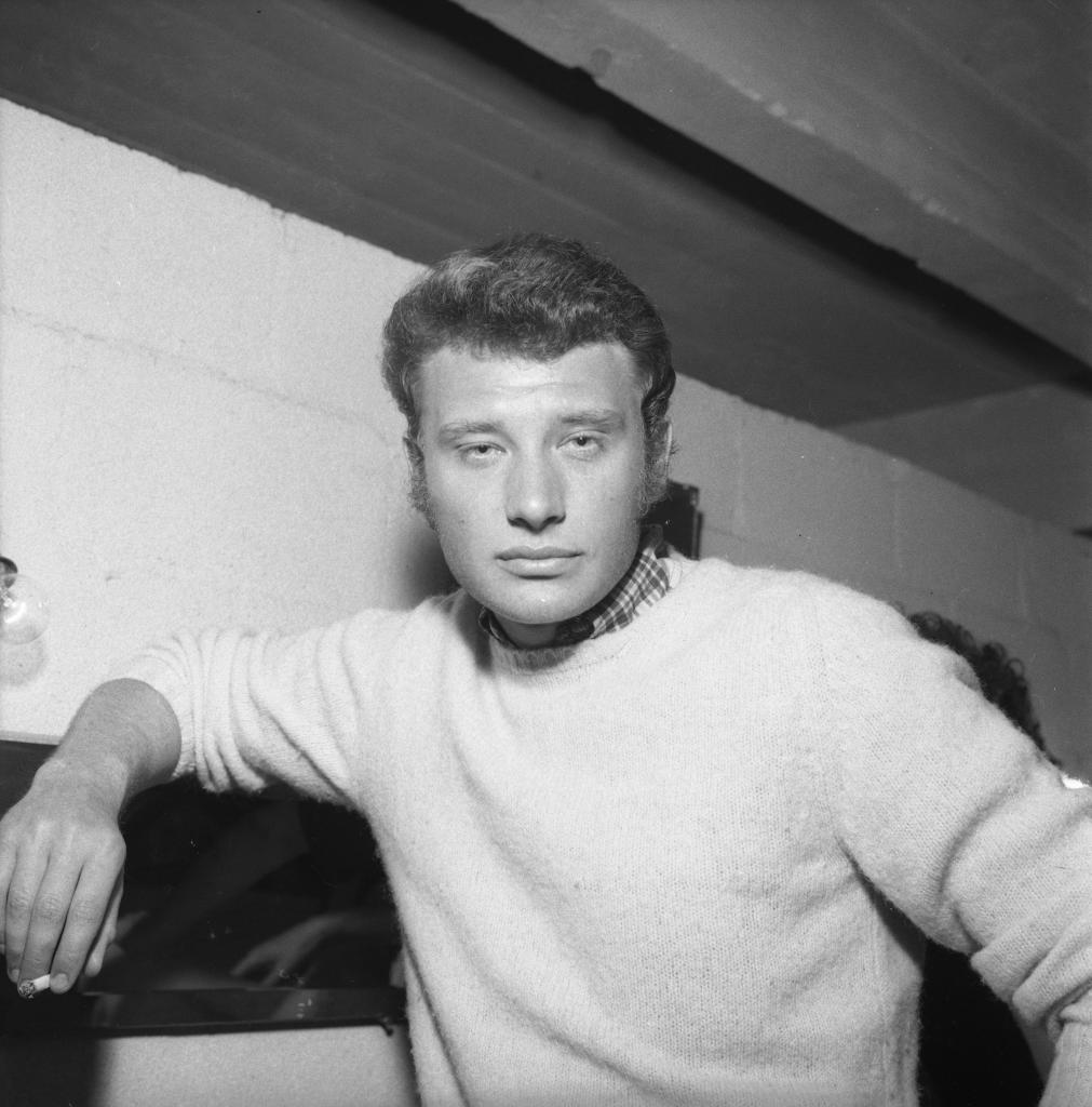 Las fotos de Johnny Hallyday, padre del rock and roll francés, cuando ...