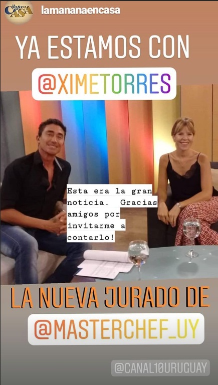 Ximena Torres se incorpora como jurado a "MasterChef Uruguay" - EL PAÍS ...